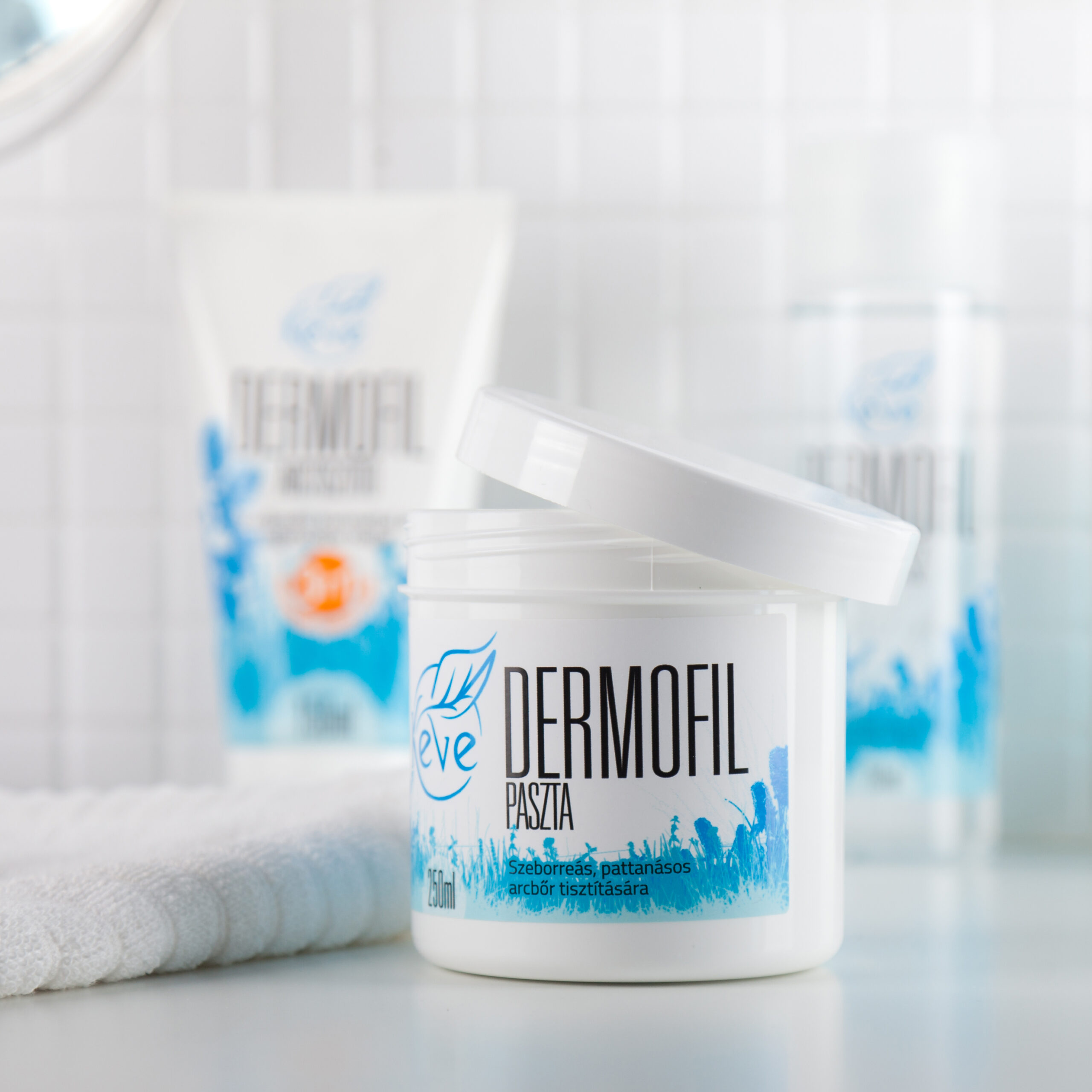 Dermofil arctisztító paszta (250ml) - Keve kozmetikumok - varázsold ...